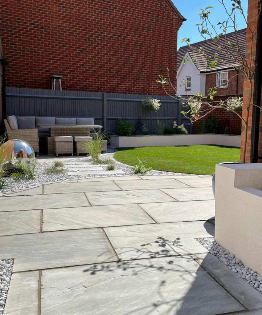 Knightwood Grey Sandstone Paving | Forest Stone