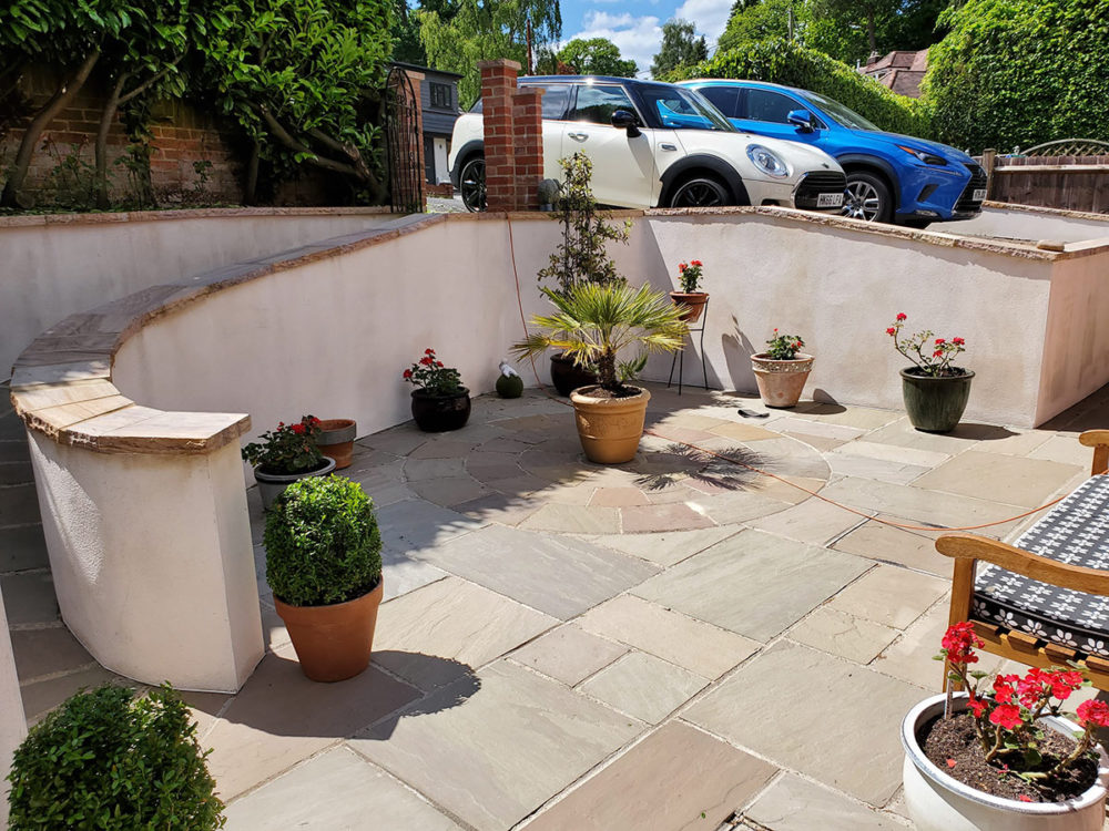 Our Guide on How to Lay Natural Stone Paving & Indian Sandstone ...