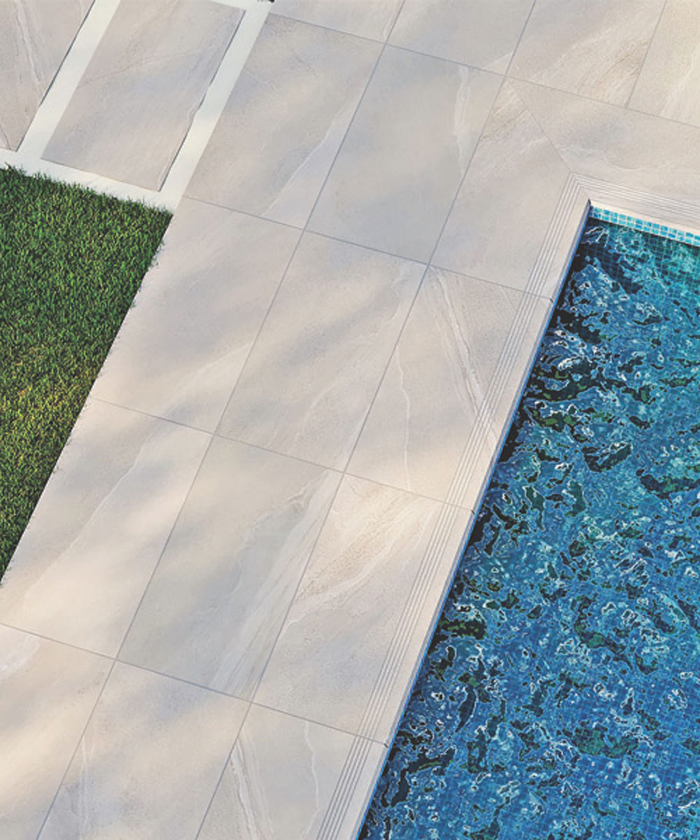 Minstead Beige Porcelain Paving | Forest Stone