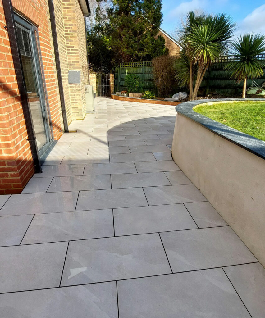 Ipley Beige Porcelain Paving | Forest Stone