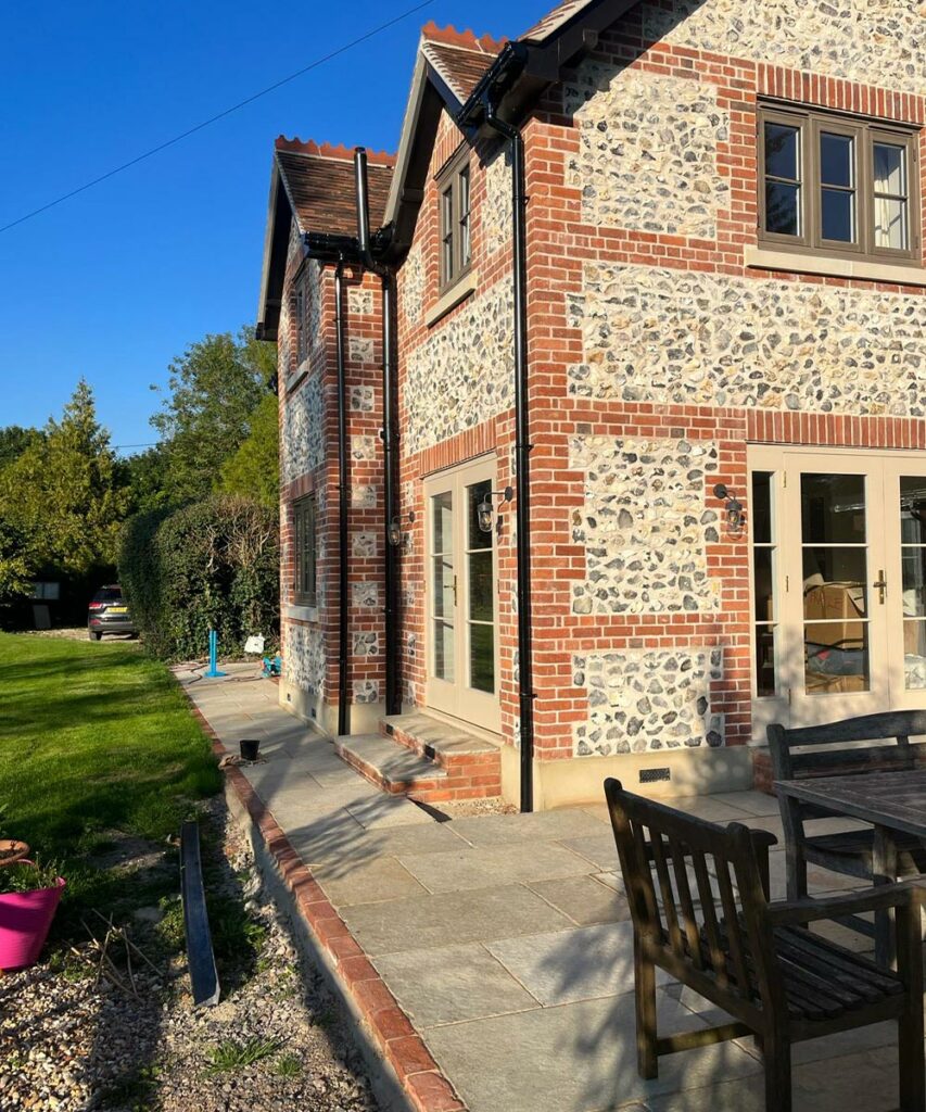 Blissford Tumbled Limestone Paving | Forest Stone