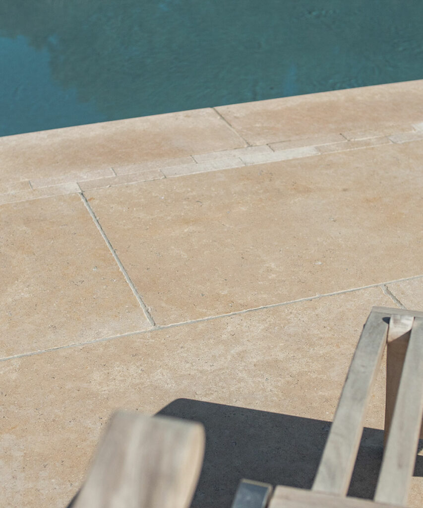 Lymington Beige Limestone Paving | Forest Stone